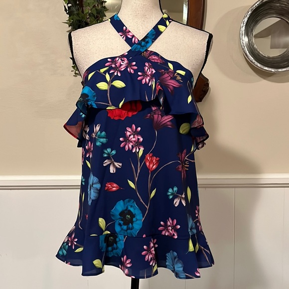 Parker | Tops | Nwt Parker Halter Blouse | Poshmark